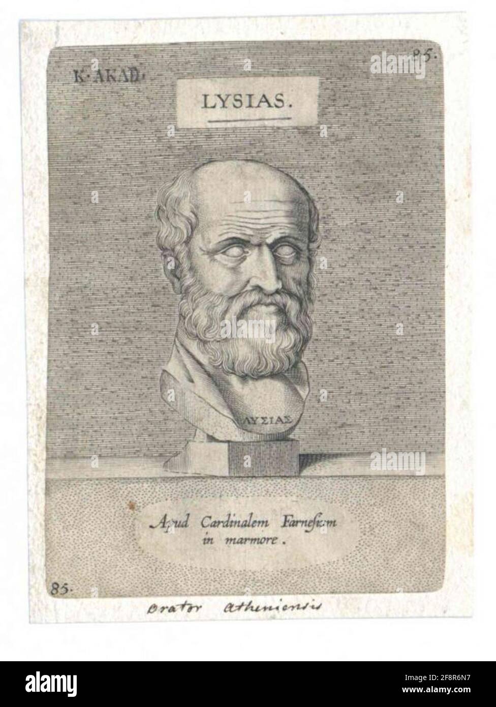 Lysias hi-res stock photography and images - Alamy