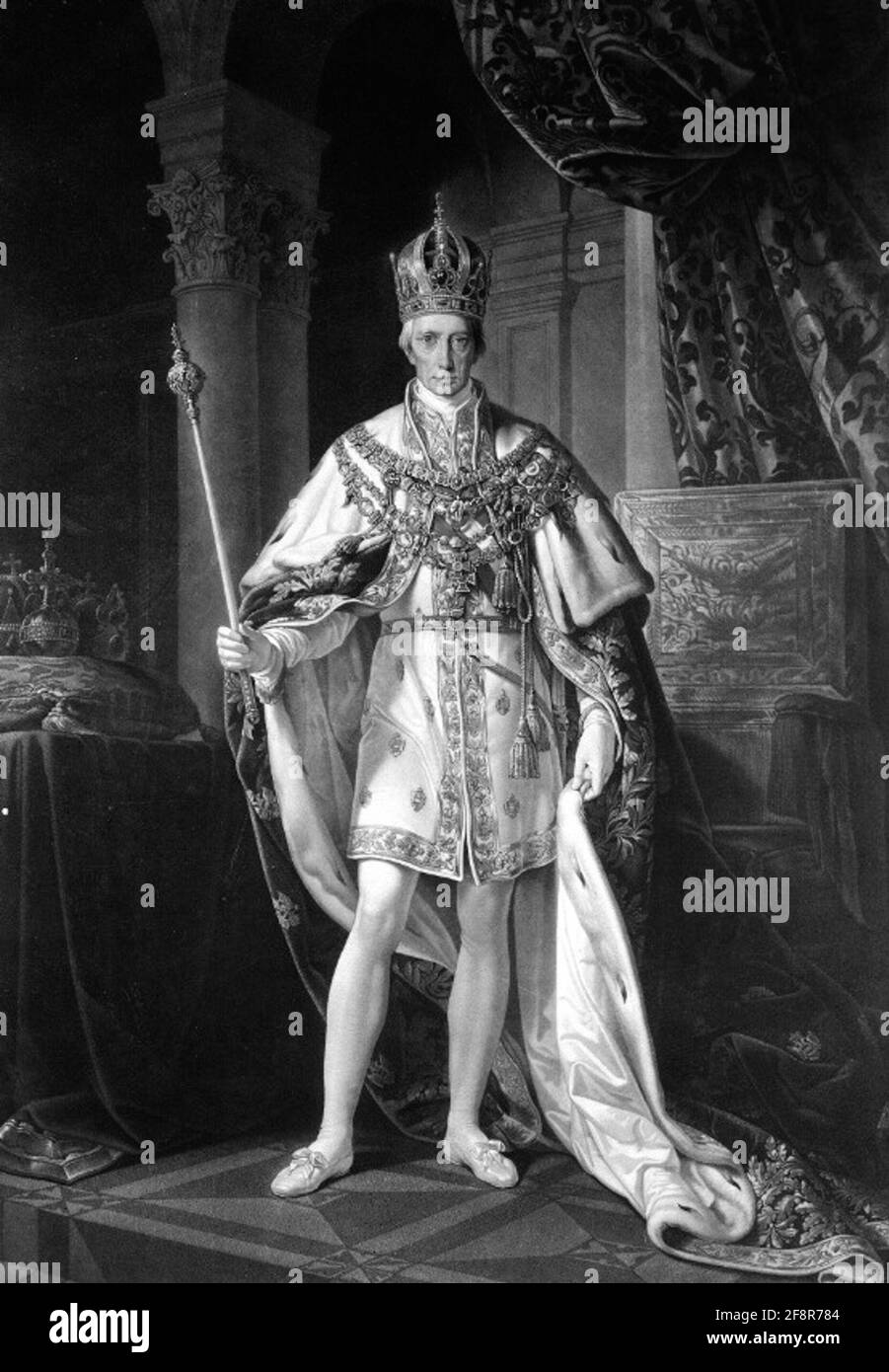 Franz II., Roman-German Emperor Portrait of the Ornate of the Austrian ...