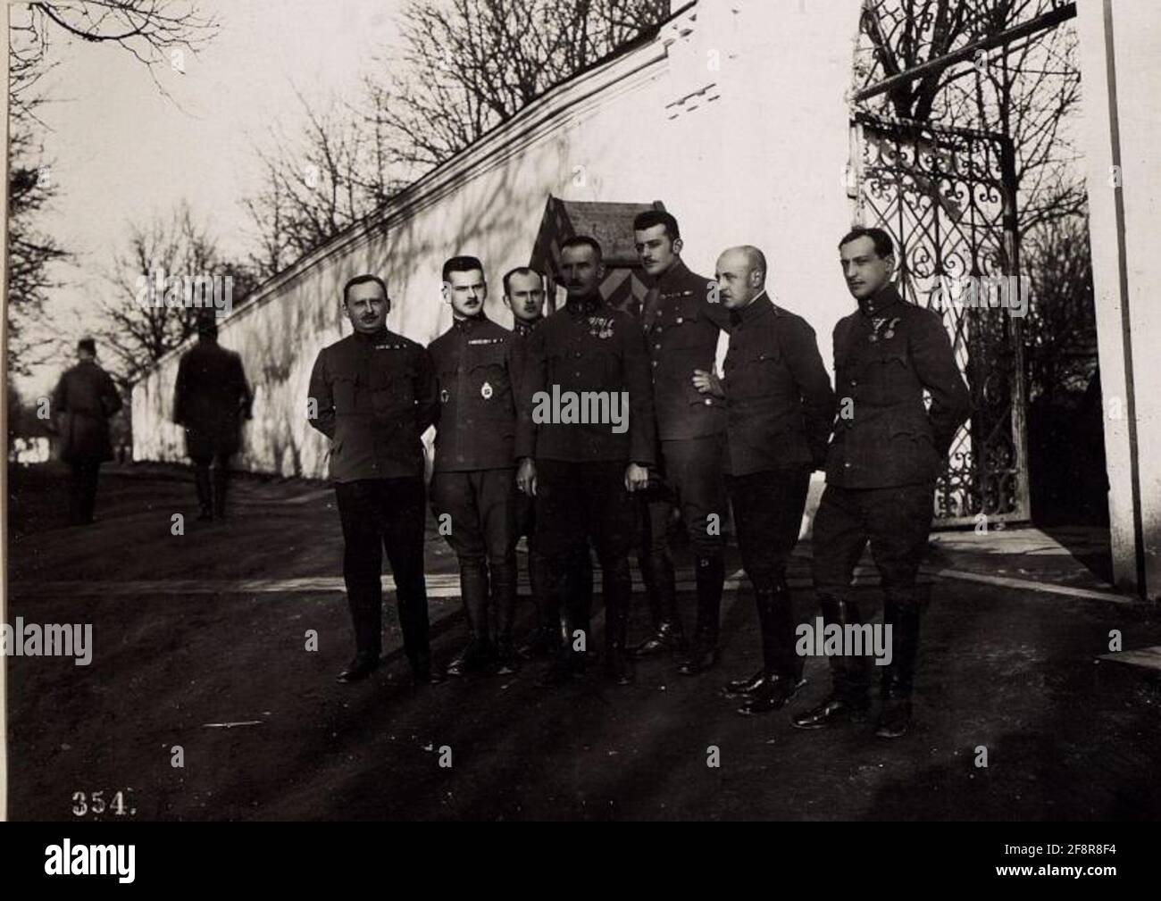 Officers of the Technical Group of the 4th Army Command Stock Photo - Alamy
