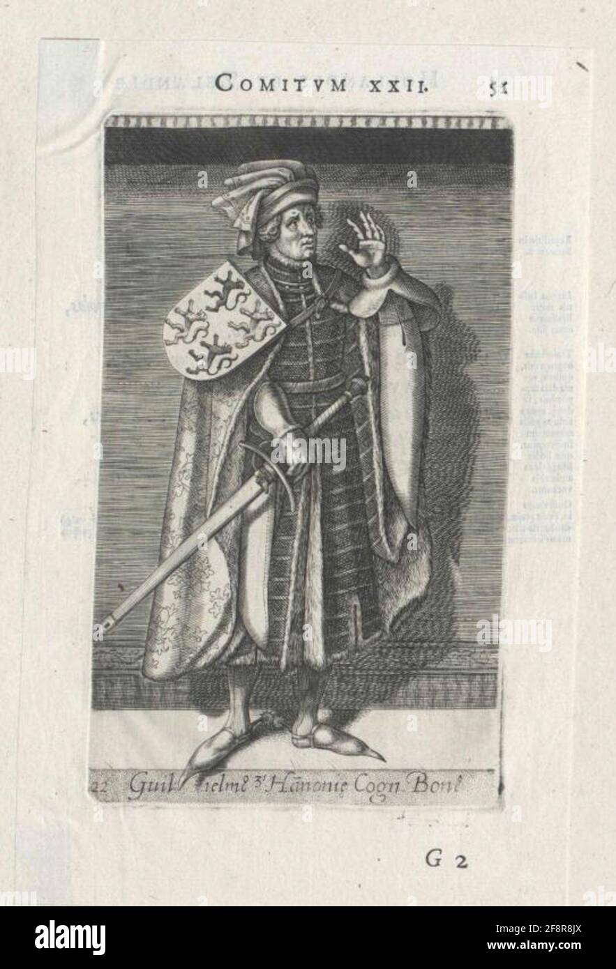 Wilhelm III., Count of Holland Stock Photo - Alamy