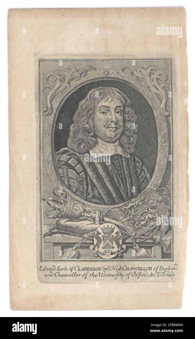 Hyde, 1. Earl of Clarendon, Edward Stock Photo - Alamy