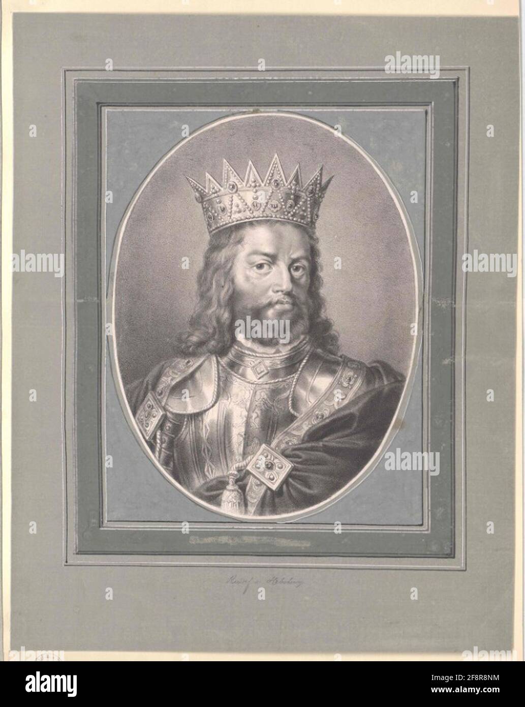 Rudolf I of Habsburg, King Stock Photo - Alamy