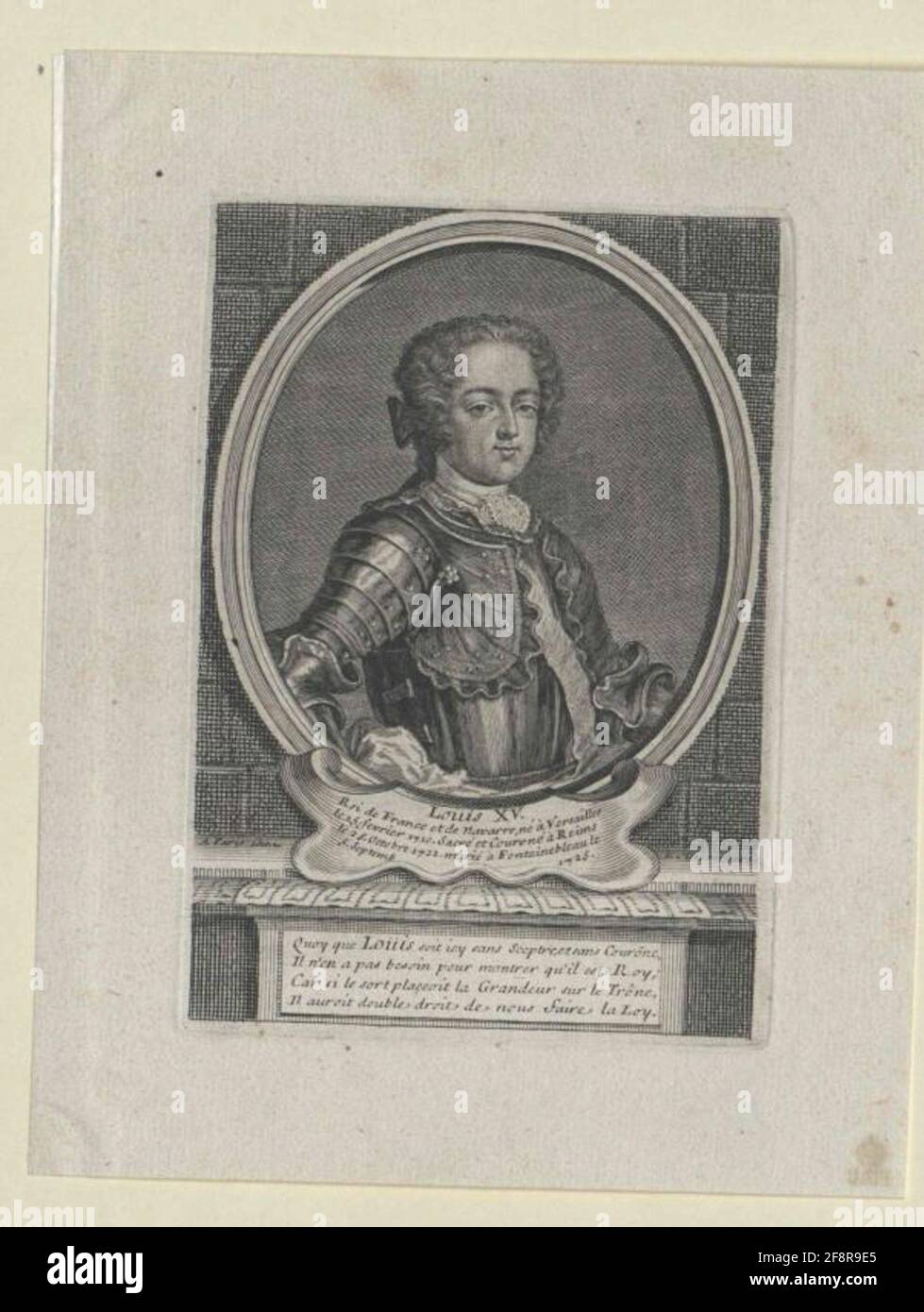 Ludwig XV., King of France Stock Photo - Alamy