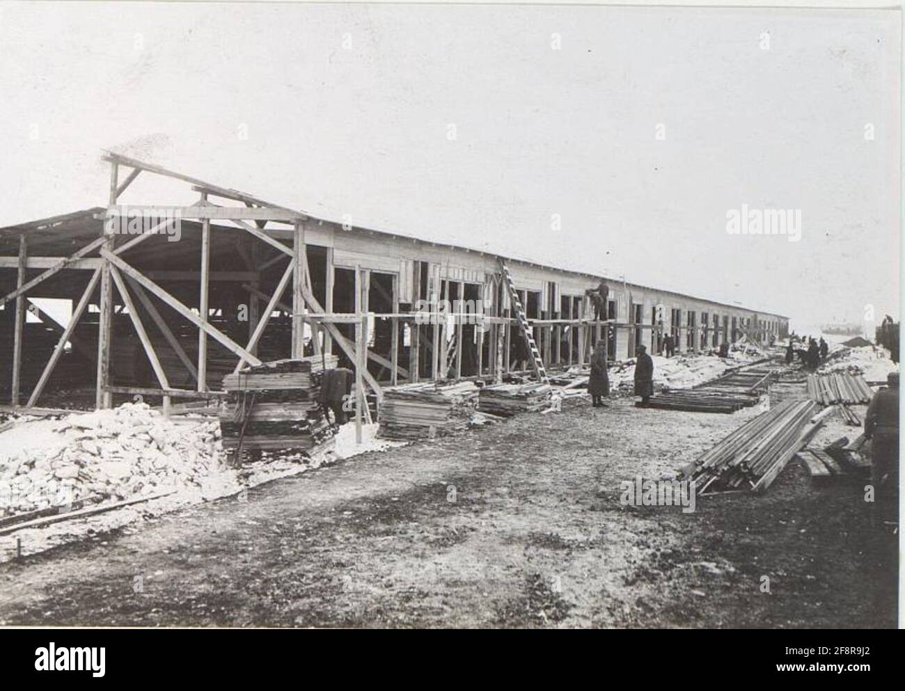 Barracks construction techniques hi-res stock photography and images ...