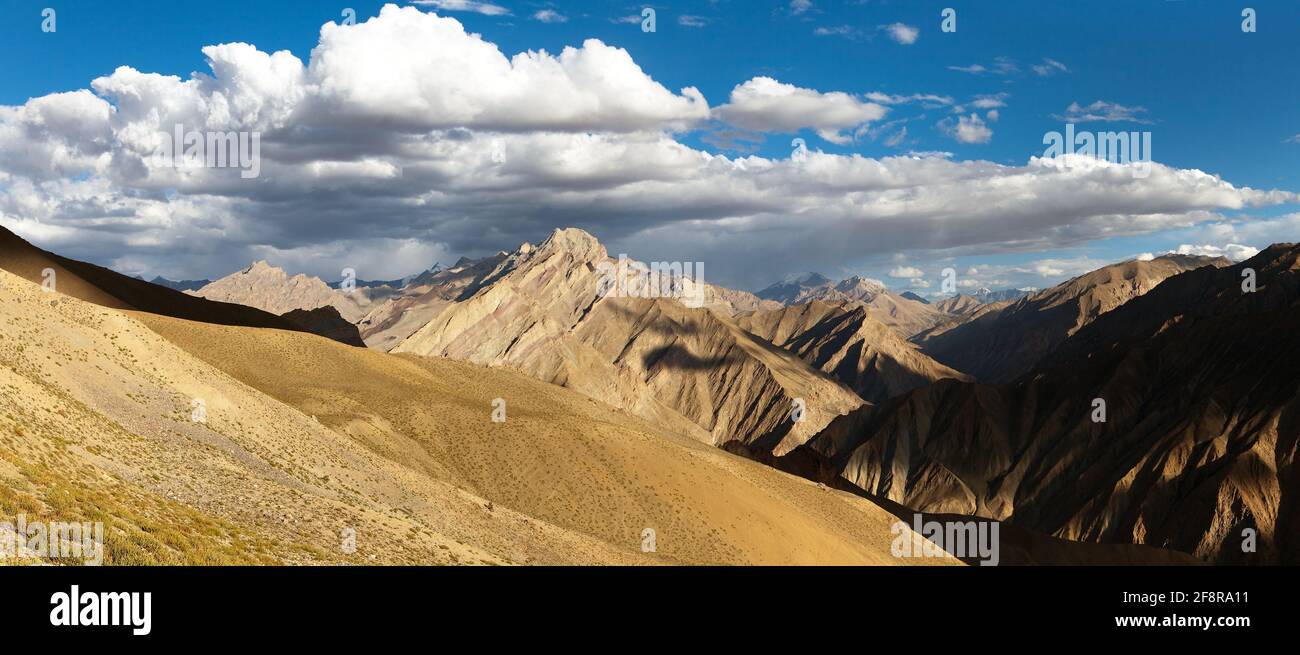 Canyon of Zanskar river. View from Zanskar valley, Ladakh, Jammu and ...