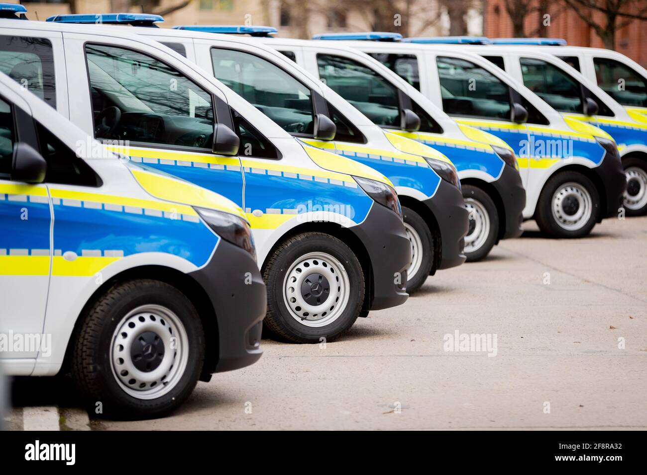 Berlin, Germany. 15th Apr, 2021. New emergency vehicles of the Berlin ...