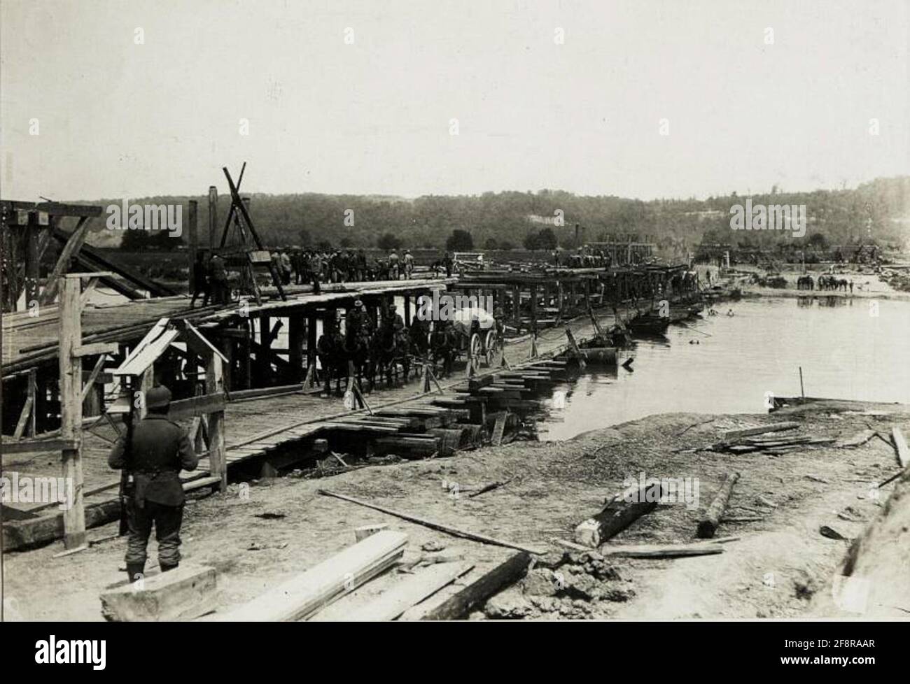 DNSter Transition: Bednovno, war bridge from east. German. and Russian ...