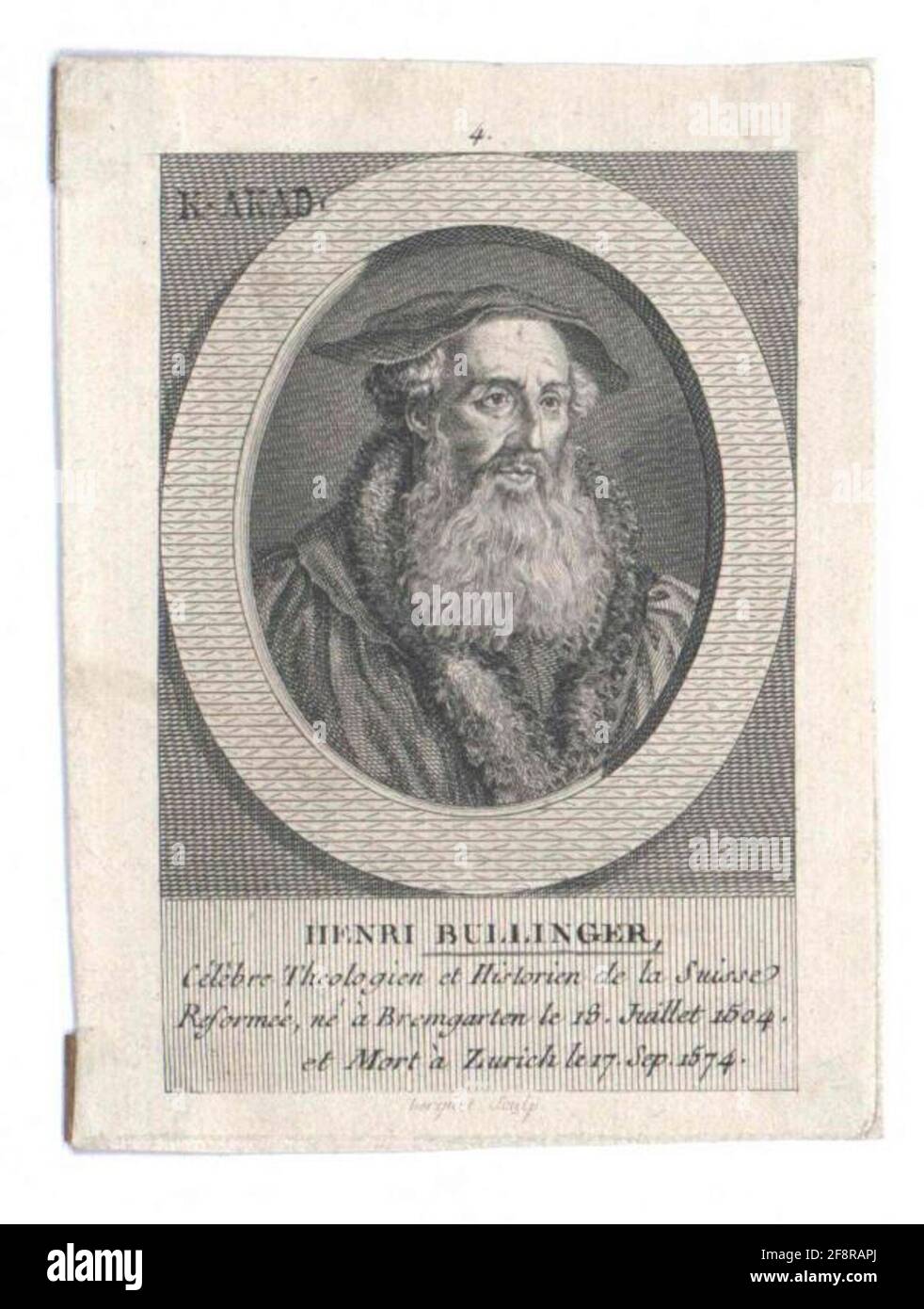 Heinrich bullinger hi-res stock photography and images - Alamy
