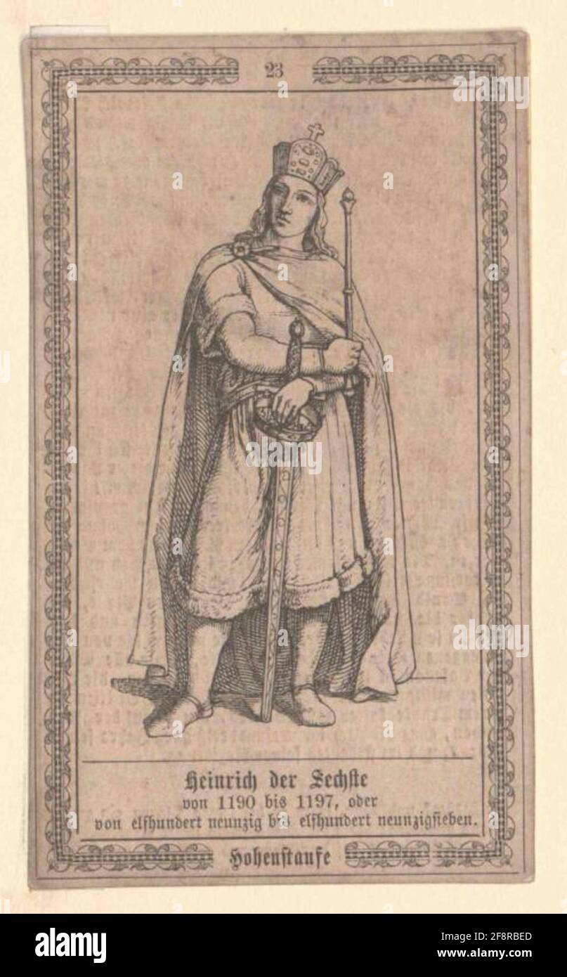 Kaiser heinrich vi hi-res stock photography and images - Alamy