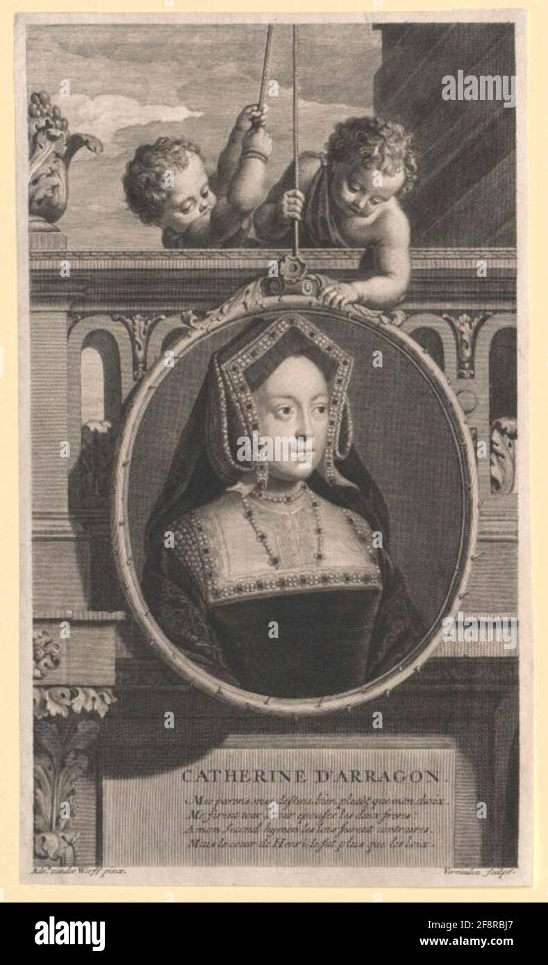 Henry viii catherine of aragon marriage hi-res stock photography and ...