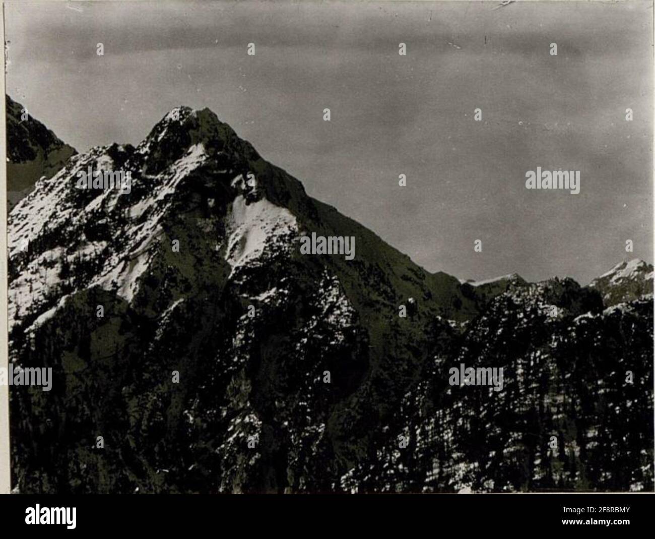 Mittagskofel from Prasnik saddle, VI. Part image Stock Photo - Alamy