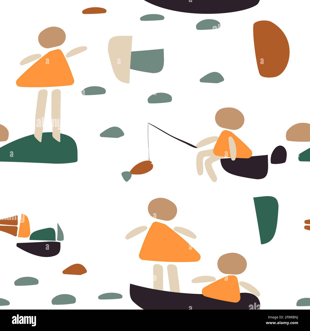 Collage of boats Stock Vector Images - Alamy