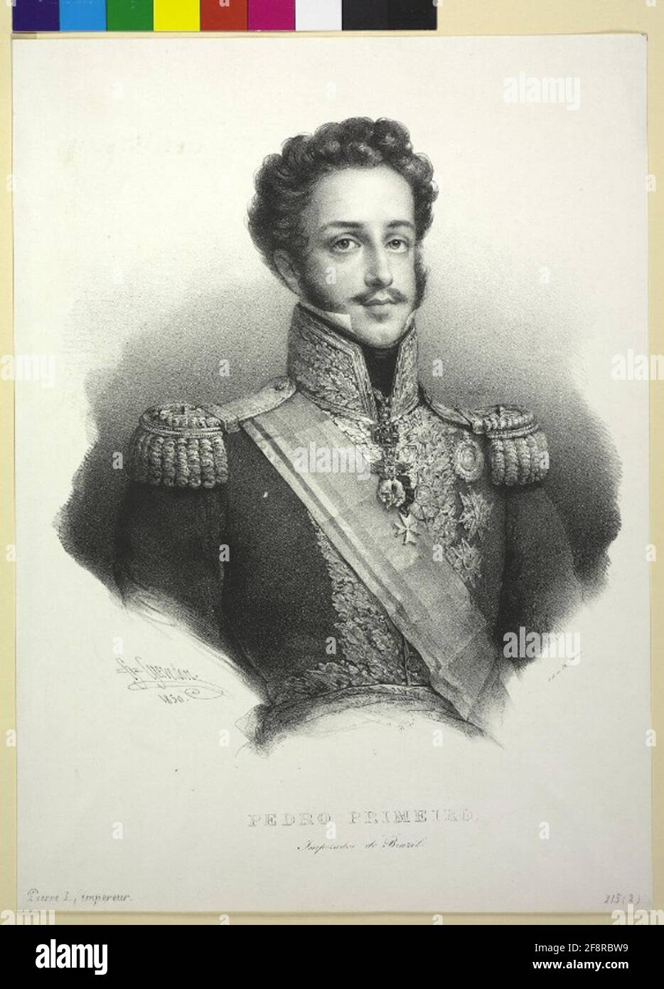 Peter I, Kaiser of Brazil Stock Photo - Alamy