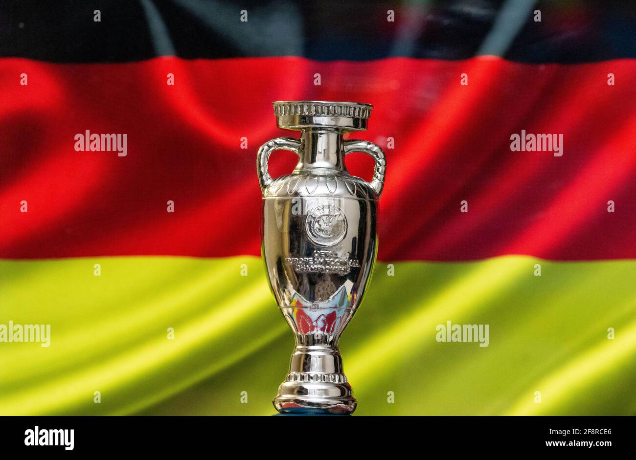 Uefa euro trophy hi-res stock photography and images - Alamy
