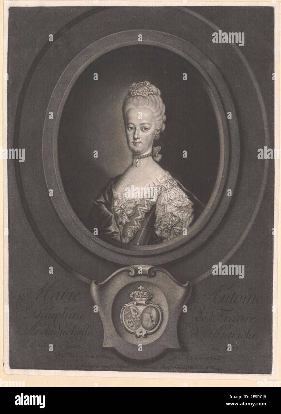 Marie Antoinette, Archduchess of Austria Stock Photo - Alamy