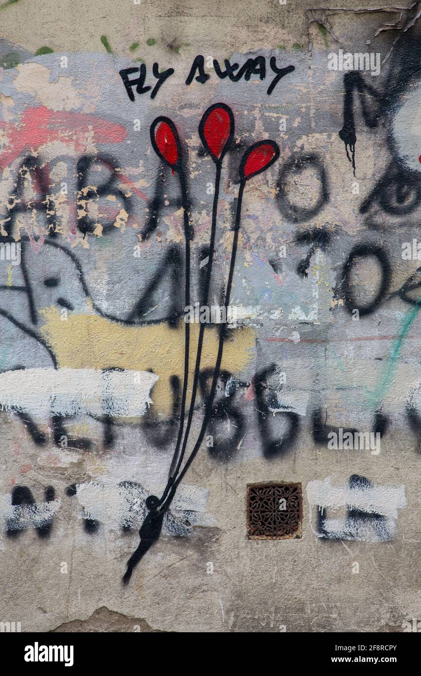 Graffiti art florence hi-res stock photography and images - Alamy