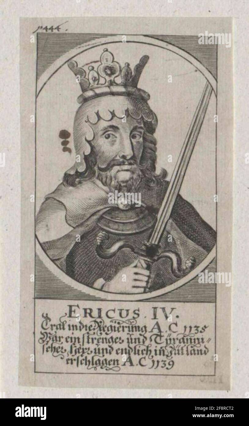 Erik II Emun, King of Denmark Stock Photo - Alamy