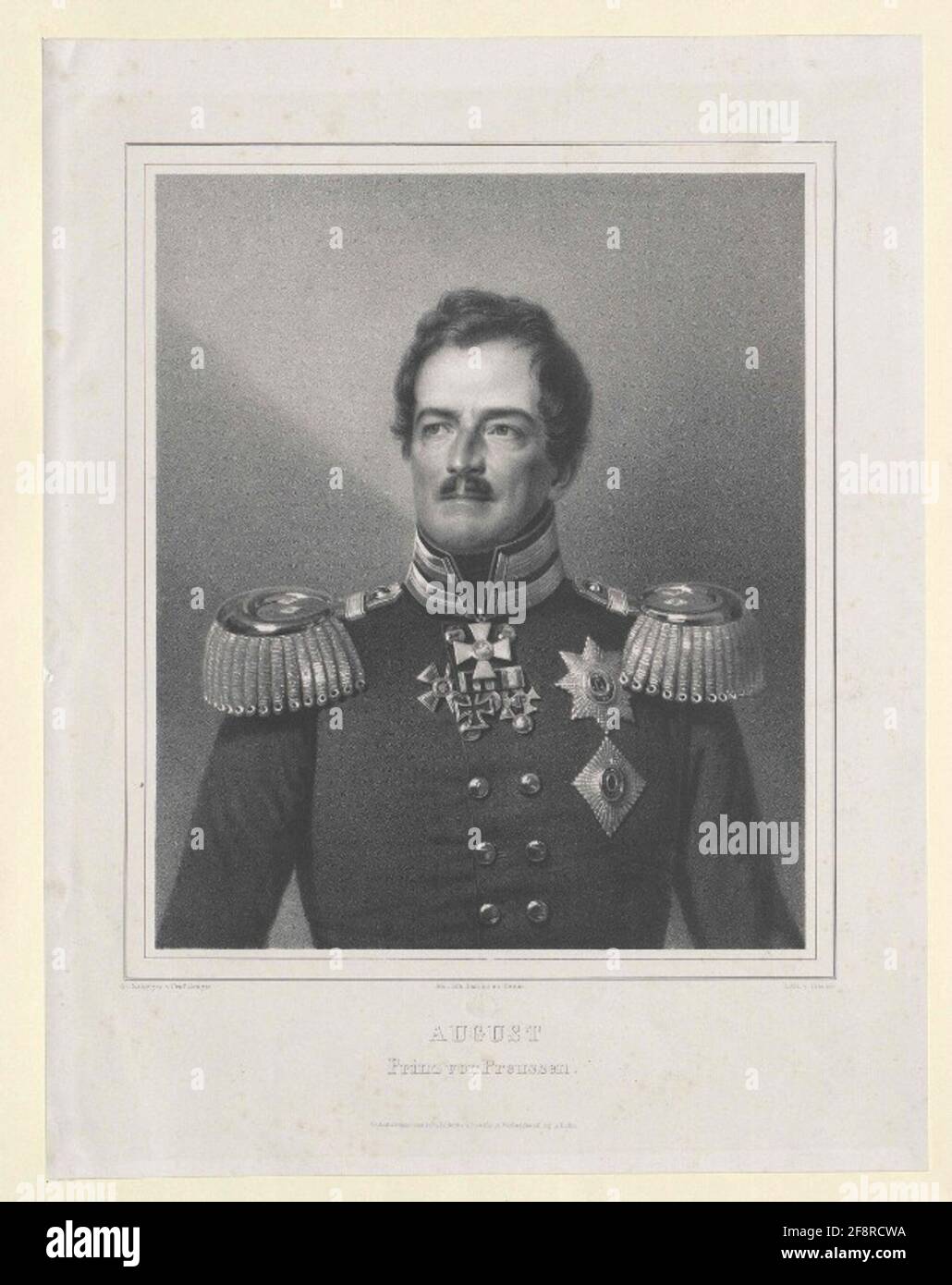 August, Prince of Prussia Stock Photo - Alamy