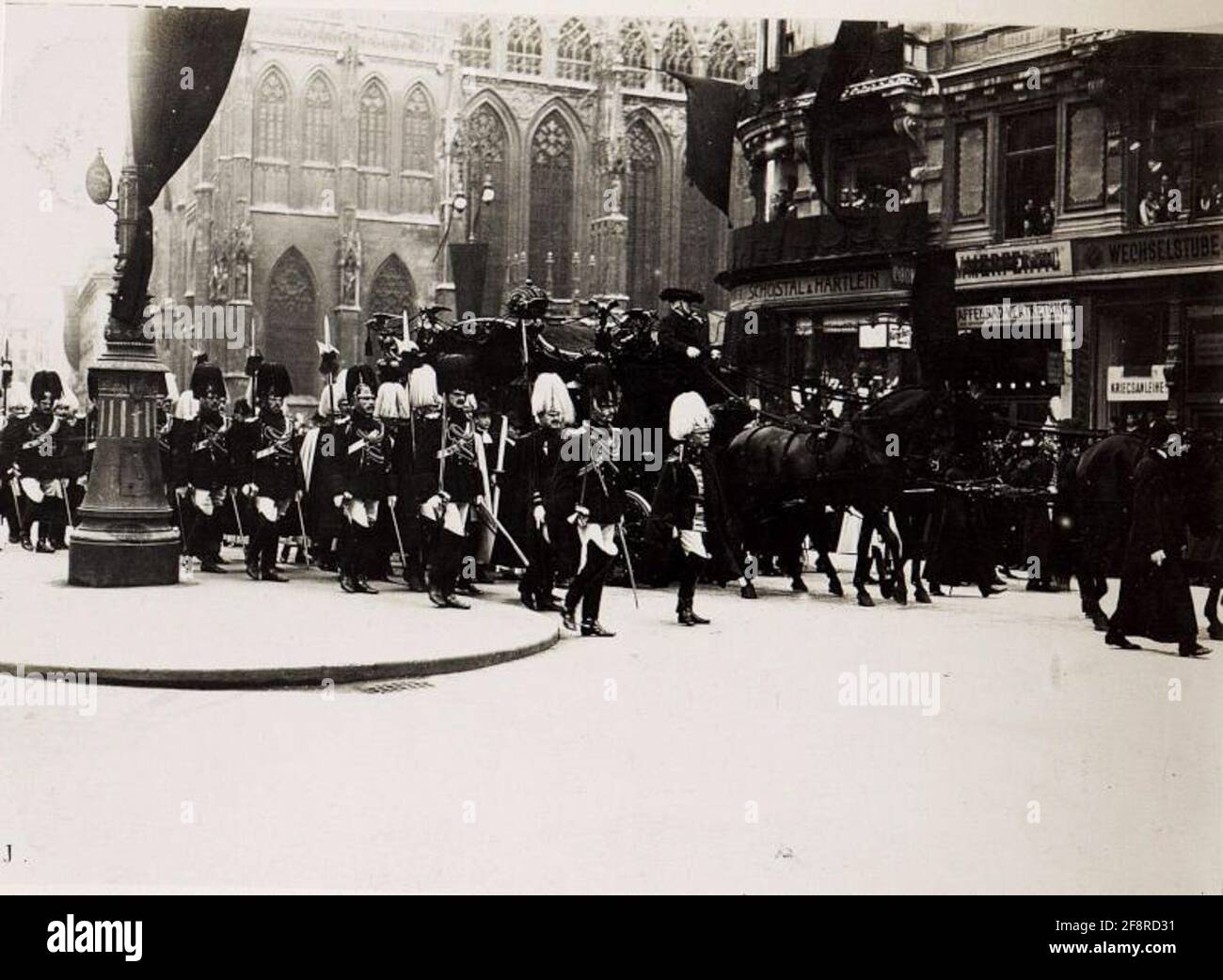 Funeral of Emperor Franz Joseph Stock Photo - Alamy