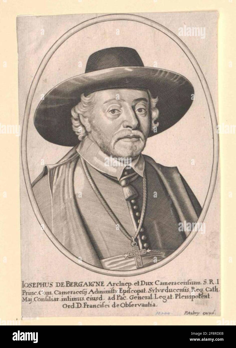 Bergaigne, Joseph of Stecher: Aubry, Peter (2 Stock Photo - Alamy