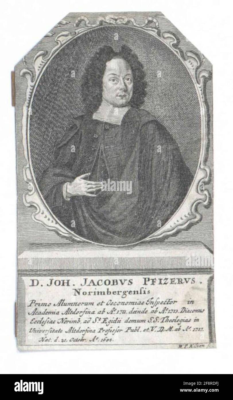 Johann jacob pfitzer hi-res stock photography and images - Alamy