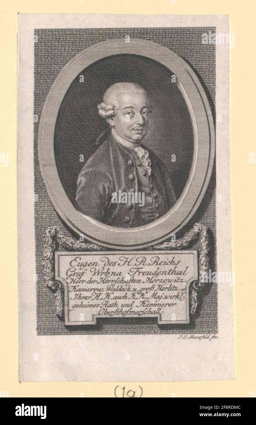 Wrbna and Freudenthal, Eugen Wenzel Graf von Stock Photo - Alamy