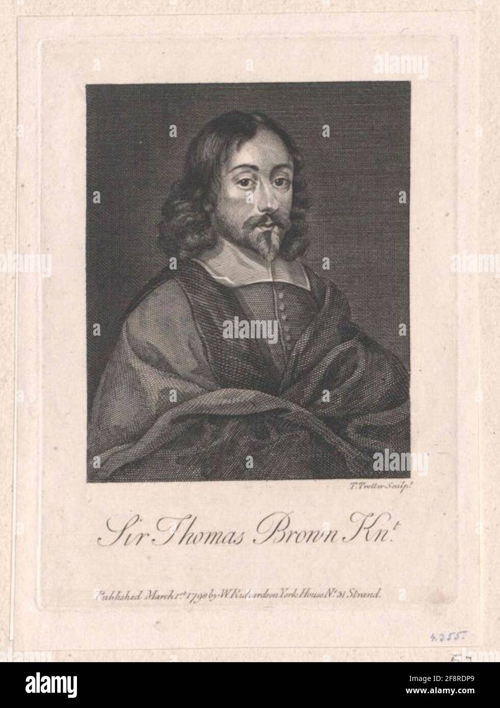 Brown, Sir Thomas Stock Photo - Alamy