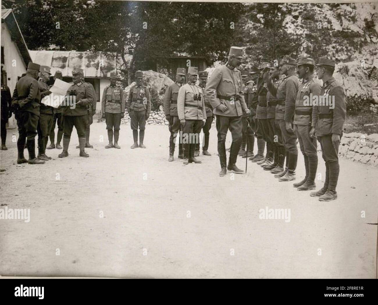 Visit of his Caesome Highness Archduke Peter Ferdinand in Soca Stock ...