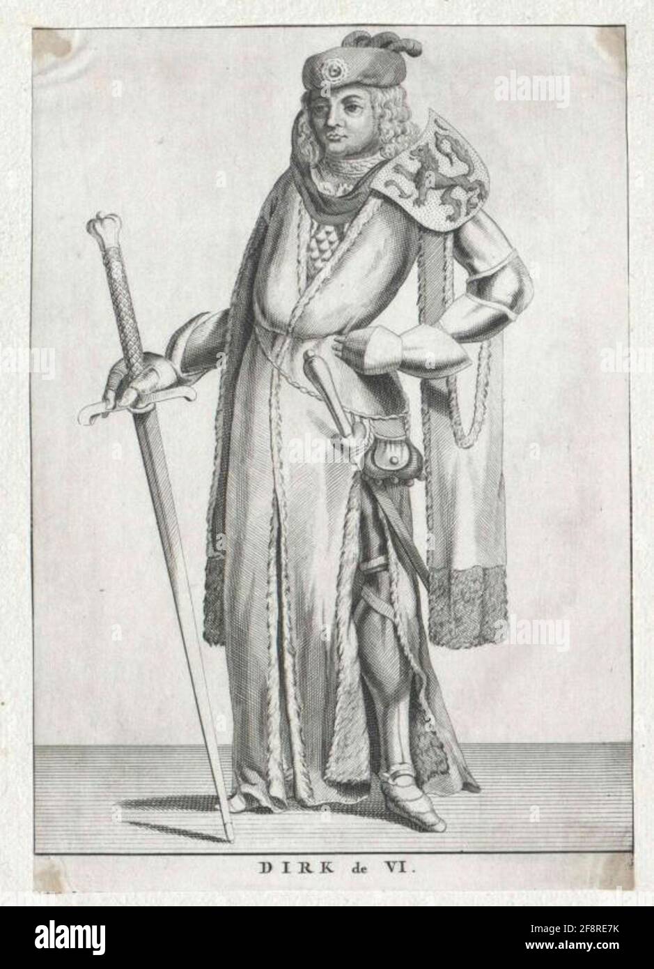 Dietrich VI., Count of Holland Stock Photo - Alamy