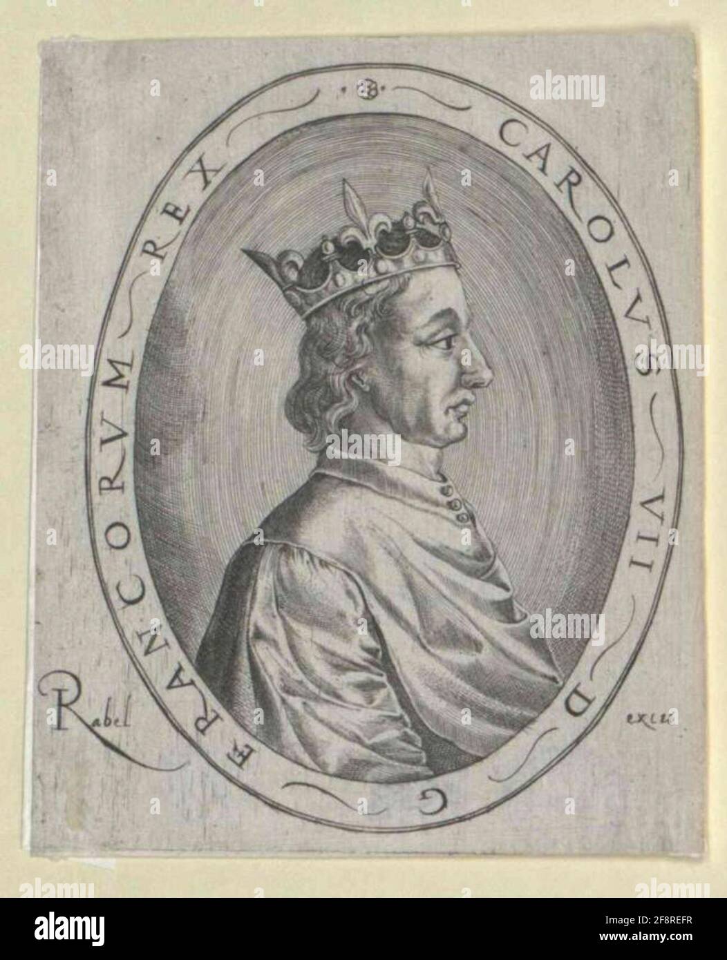 Charles VII., King of France Stock Photo - Alamy