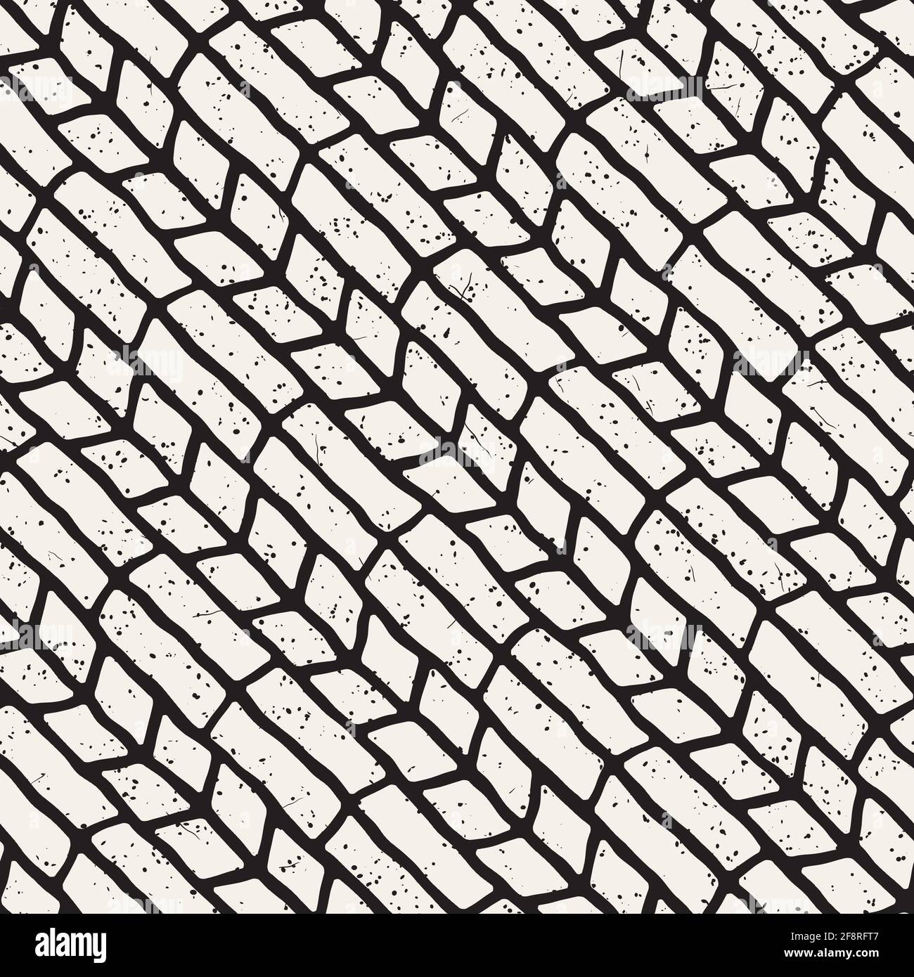 Simple ink geometric pattern. Monochrome black and white strokes ...