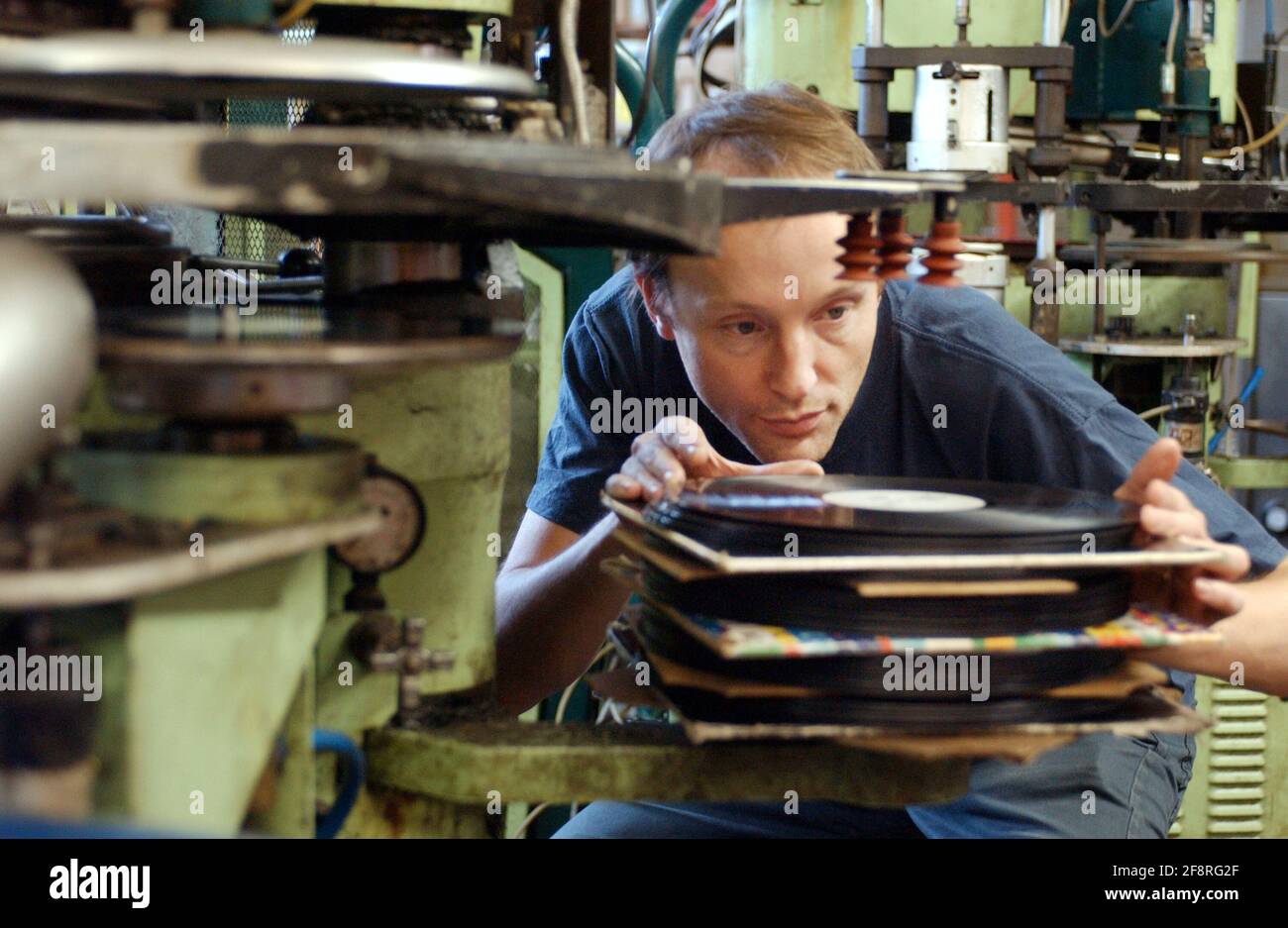 NICHOLAS FELTON,PRODUCTION MANAGER AT CURVED PRESSINGS,WHO MAKE VINYL ...
