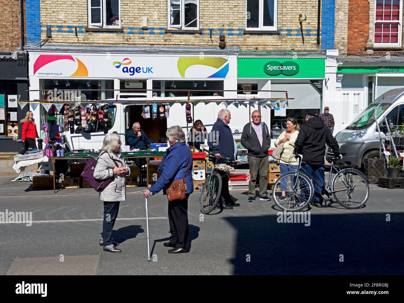 Pocklington market day hi-res stock photography and images - Alamy