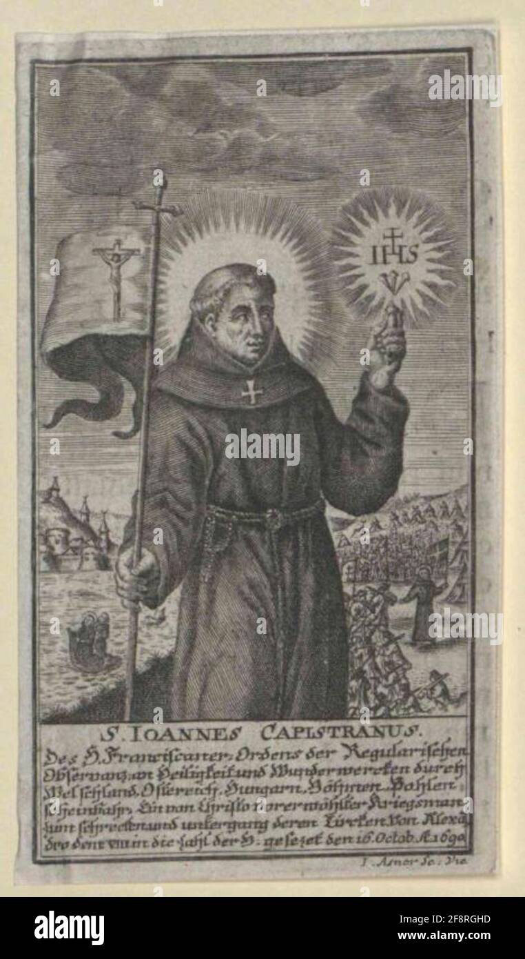 Saint john of capestrano hi-res stock photography and images - Alamy