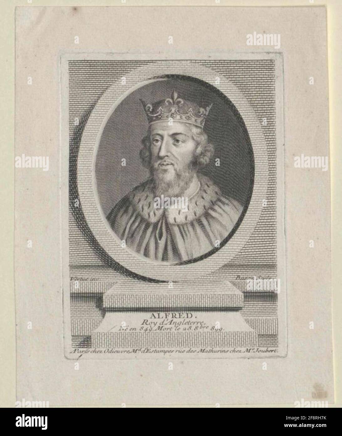 Alfred, King of England Stock Photo - Alamy