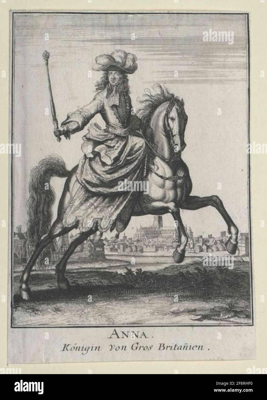 Anna, Queen of England Stock Photo - Alamy