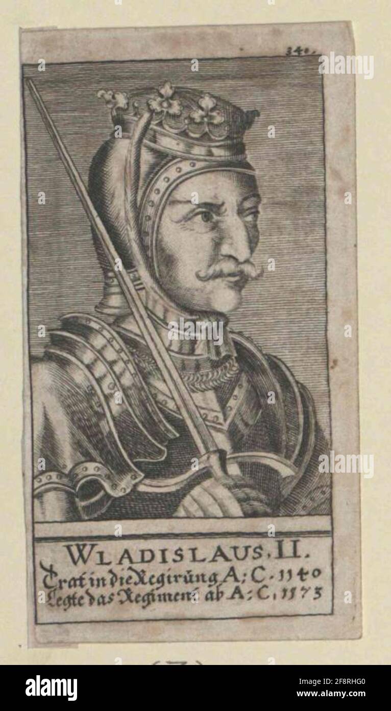 Vladislaw II, King of Bohemia Stock Photo - Alamy