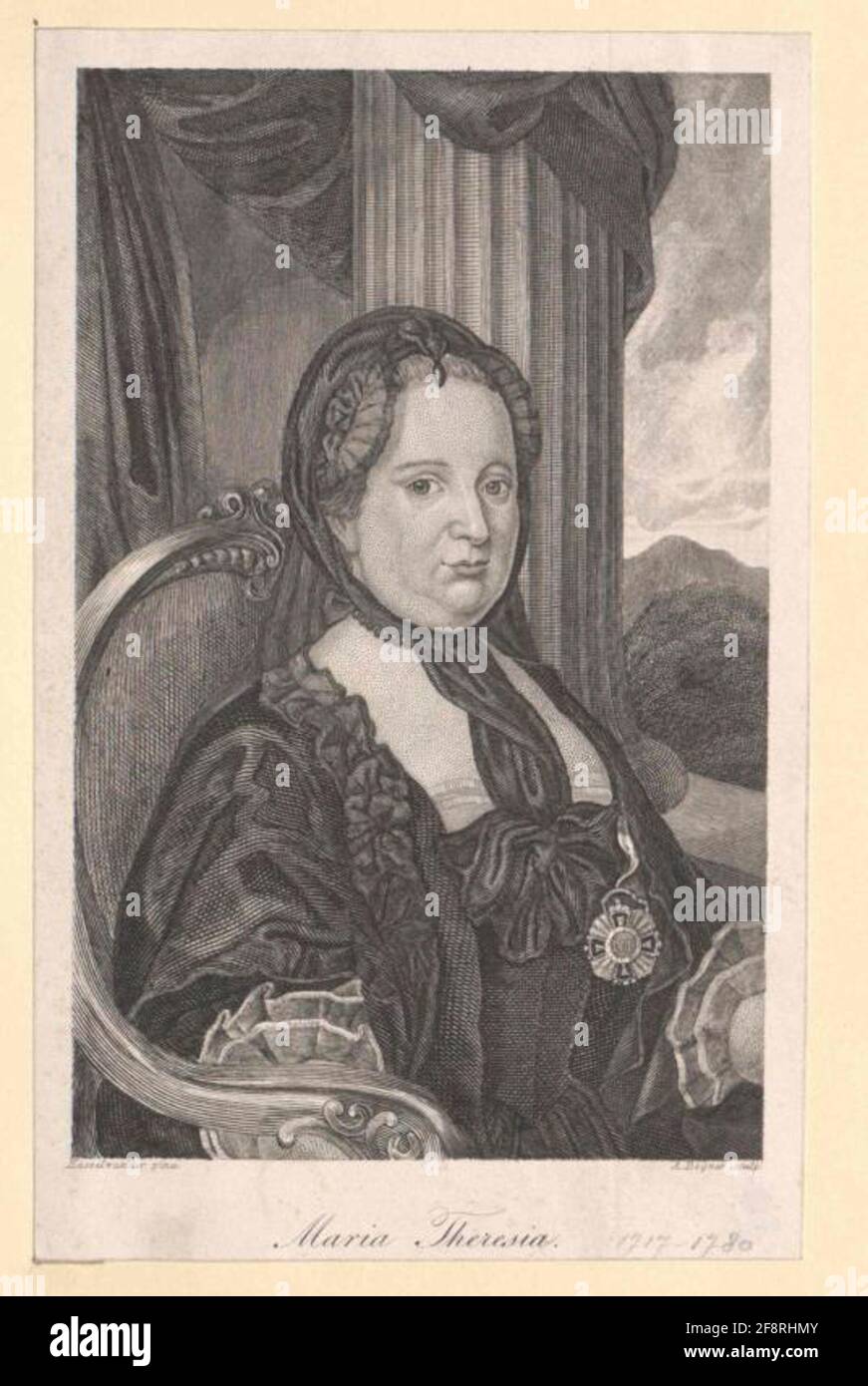 Maria Theresia, Roman-German Empress Stock Photo - Alamy