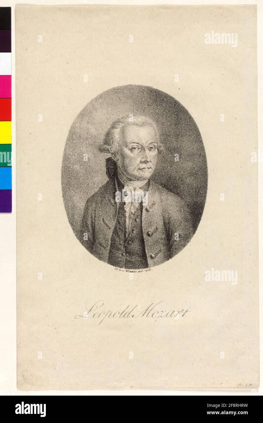 Picture Leopold Mozart (1719-1787 Stock Photo - Alamy