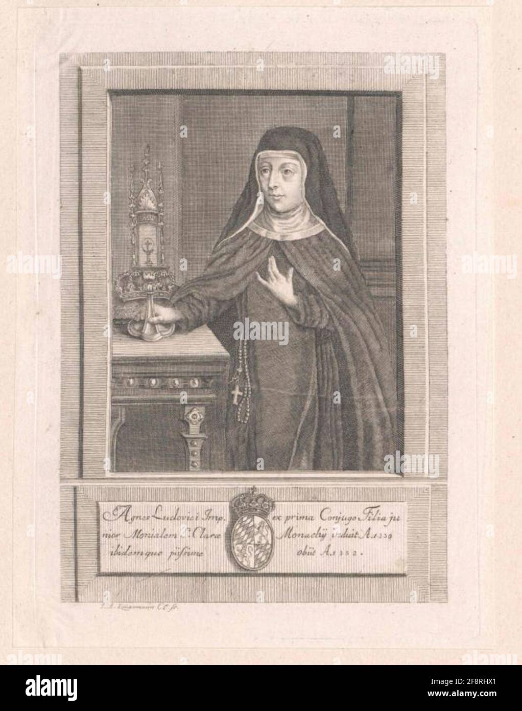 Agnes, Princess of Bavaria Stock Photo - Alamy