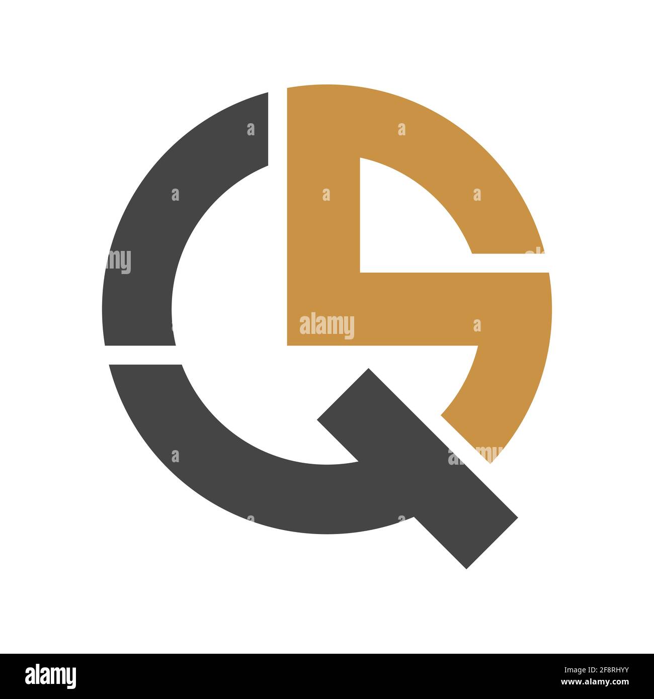 Initial qs letter logo vector template design. Linked letter sq logo ...