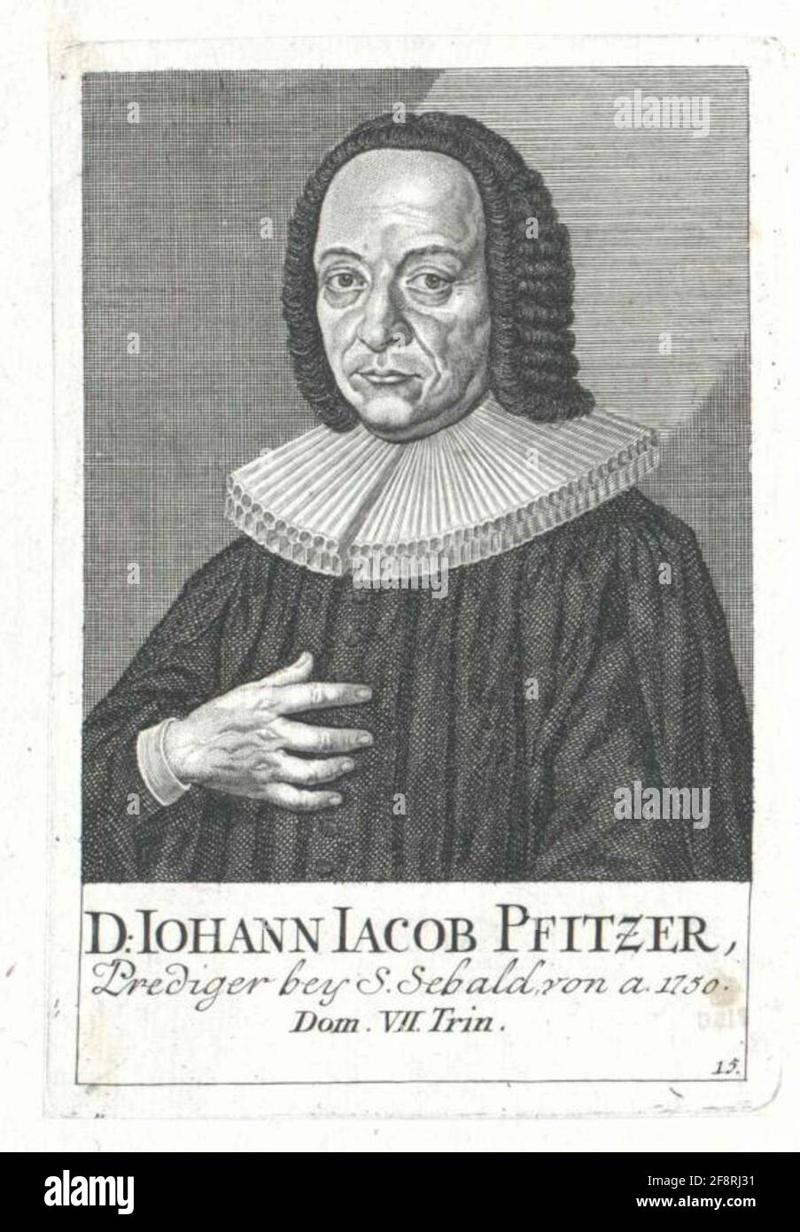 Pfitzer, Johann Jacob Stecher: Roth, Christoph Melchior Stock Photo - Alamy