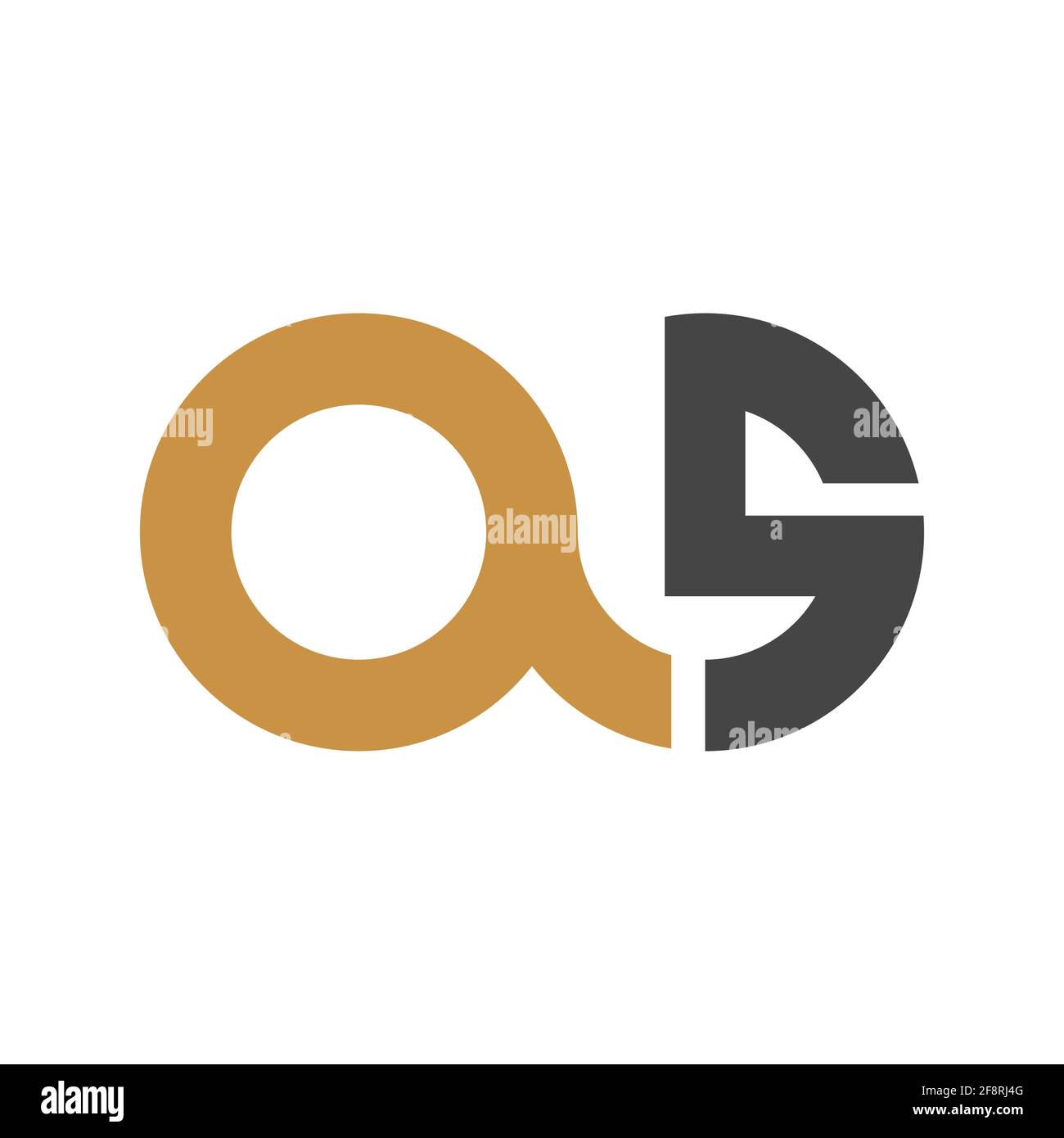 Initial qs letter logo vector template design. Linked letter sq logo ...