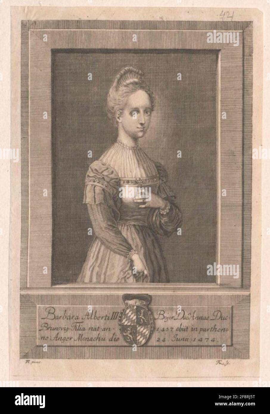 Barbara, Princess of Bavaria Stock Photo - Alamy