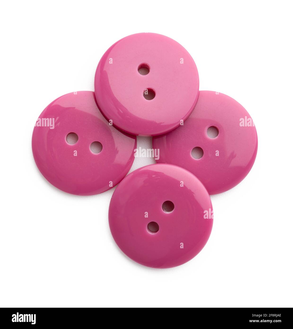 Large plastic clothes button isolated on white background Stock Photo ...