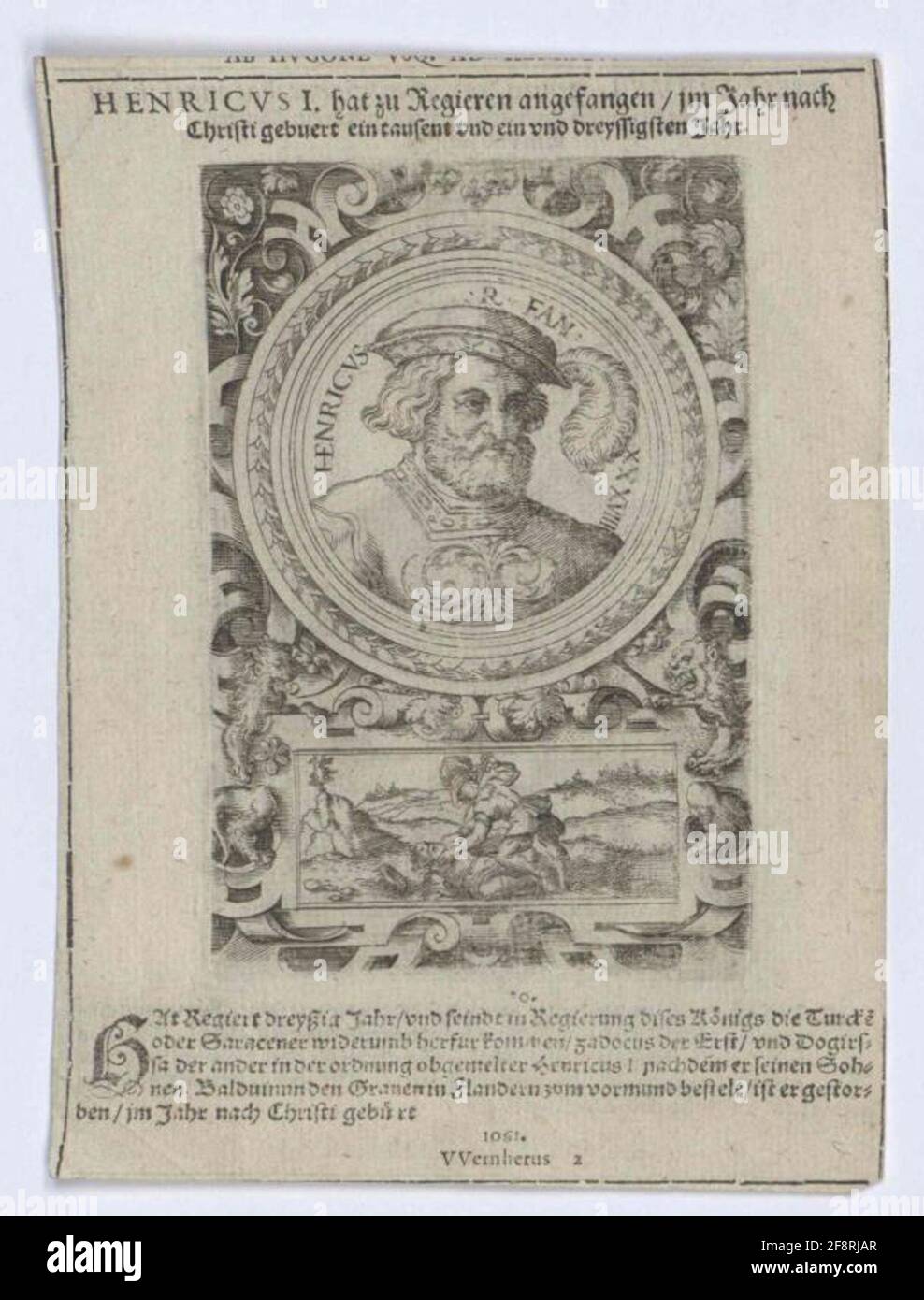Heinrich I, King of France Stock Photo - Alamy
