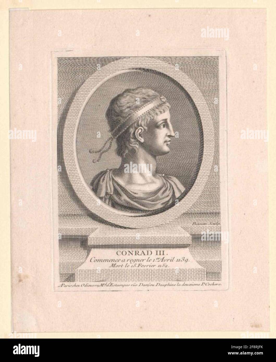 Konrad III., King Stock Photo - Alamy