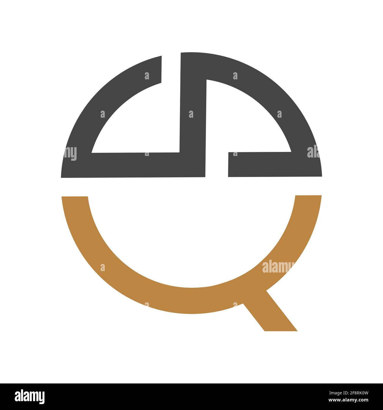 Initial qs letter logo vector template design. Linked letter sq logo ...