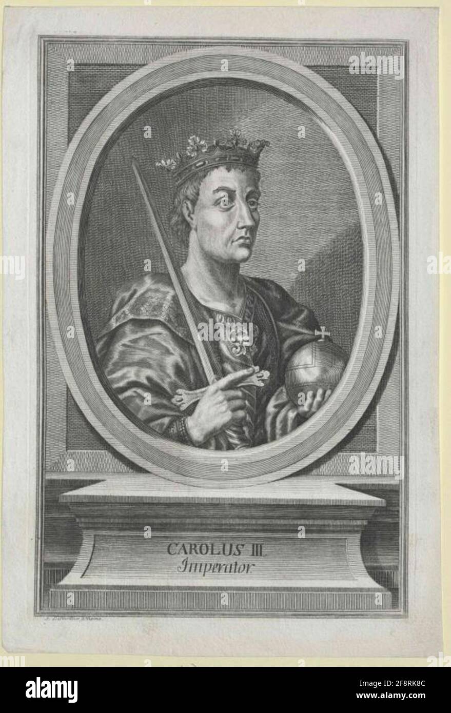 Karl III., The Thick Emperor Stock Photo - Alamy