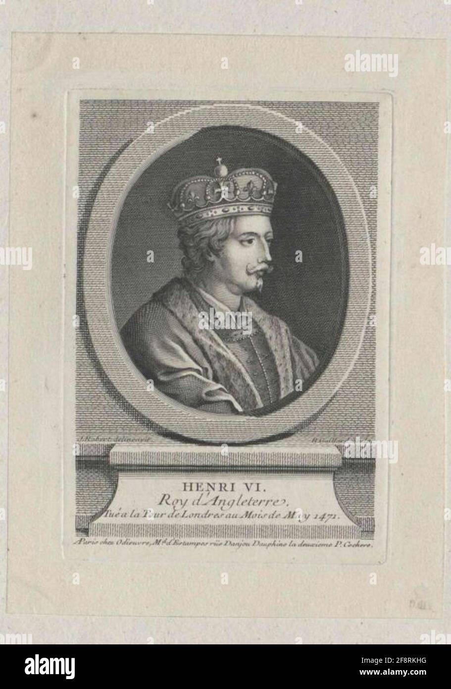 Heinrich VI., King of England Stock Photo - Alamy